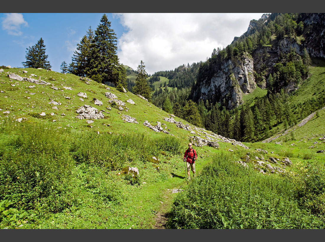 Unter hohen Wänden: Wandern im Kaisergebirge - outdoor-magazin.com